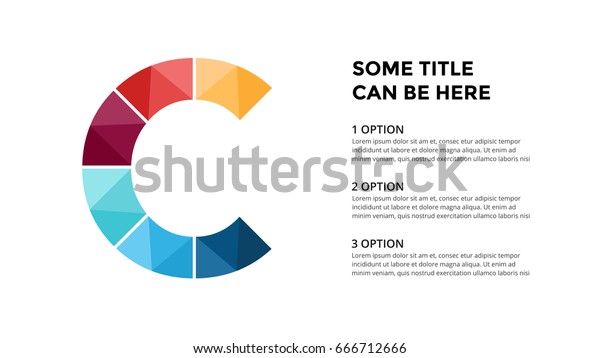 Vector Alphabet Infographic Presentation Slide Template Stock Vector ...
