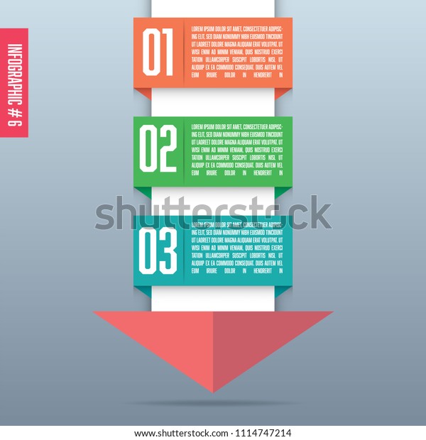 Vector Arrows Infographic Diagram Chart Graph Stock Vector (Royalty ...