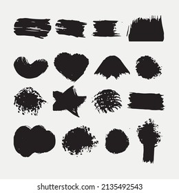 Vector Art Brushes Set Illustration Stock Vector (Royalty Free ...