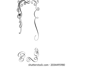 Vector Art Illustration Drawing Delicate Flowers Stock Vector (Royalty ...