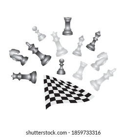 213 Chess Board Top View Stock Vectors, Images & Vector Art | Shutterstock
