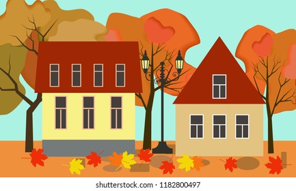 45,834 House fall foliage Images, Stock Photos & Vectors | Shutterstock