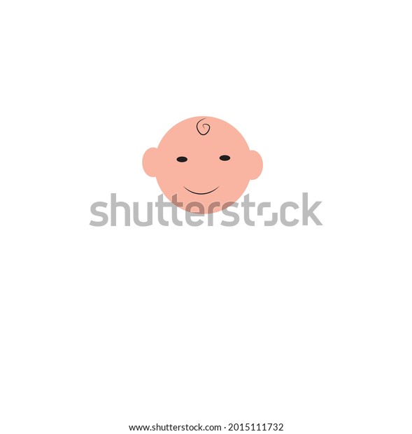 Vector Baby Face Logo Clipart Stock Vector (Royalty Free) 2015111732 ...
