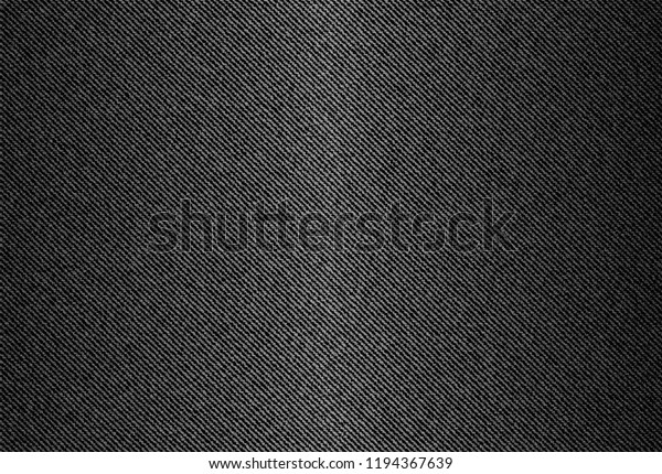 Vector Background Black Jeans Denim Texture Stock Vector (Royalty Free ...