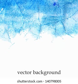 Vector Background Blue Watercolor Splash Crumpled Stock Vector (Royalty Free) 140798005 ...