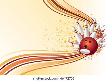 451 Bowling vector border Images, Stock Photos & Vectors | Shutterstock
