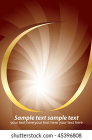 Vector Background Brown Color Clipart Stock Vector (Royalty Free) 45396808