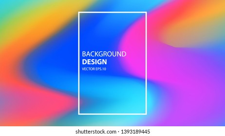 Vector Background Form Colorful Elegant Gradient Stock Vector (Royalty ...