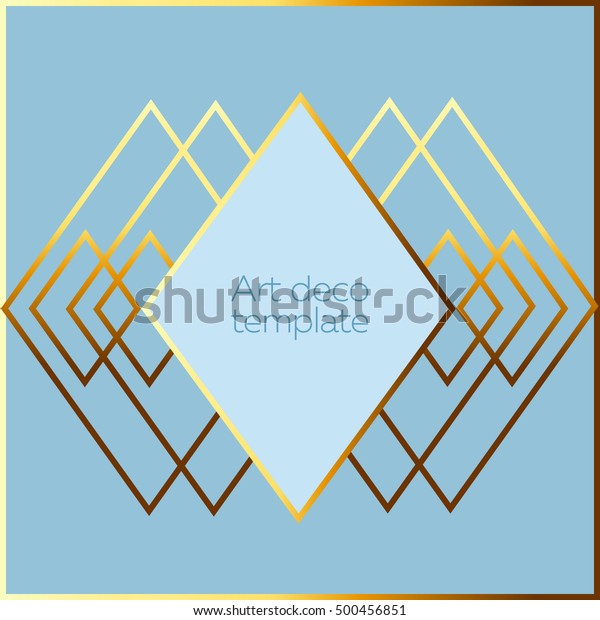 Vector Background Gold Diamond Lines Isolated Stock Vector (Royalty ...