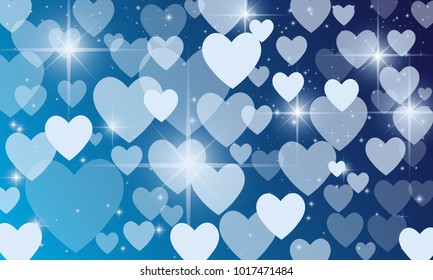 Vector Background Love Heart Stock Vector (Royalty Free) 1017471484 ...