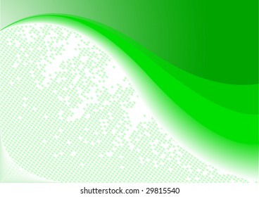 Vector Background On Green Color Clipart Stock Vector (Royalty Free ...