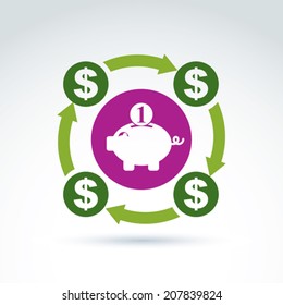10,138 Money cycle icon Images, Stock Photos & Vectors | Shutterstock