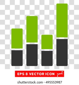 Vector Bar Chart Eps Vector Pictograph Stock Vector (Royalty Free ...