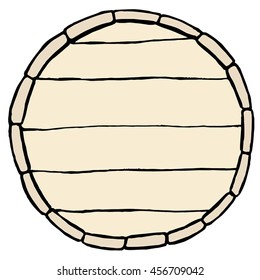 Vector Barrel Top Drawing Digital Ink Stock Vector (Royalty Free ...