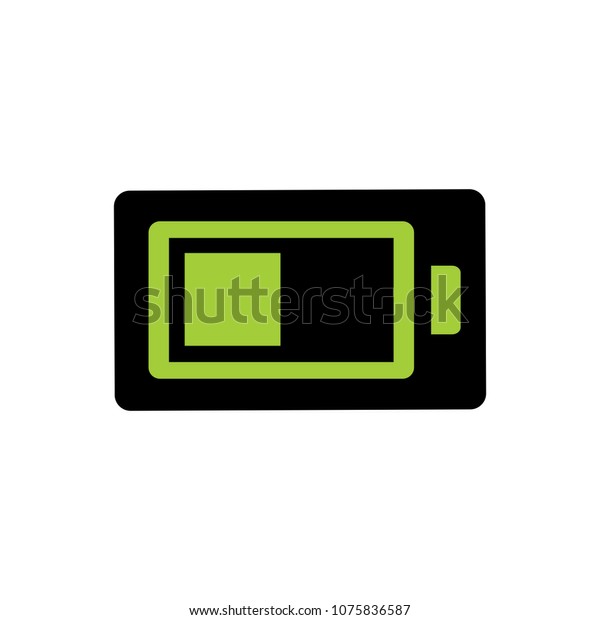 Vector Battery Charging Power Battery Illustration Stock Vector ...