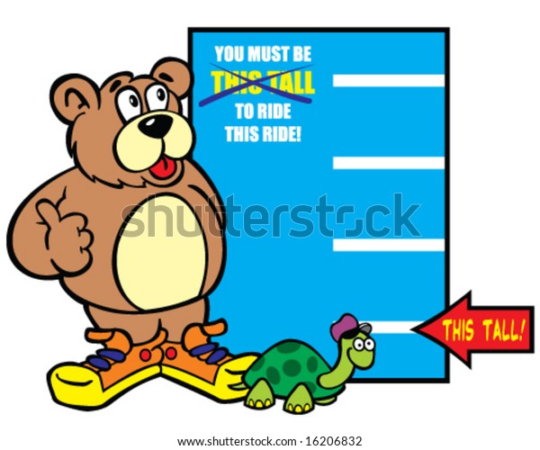 Vector Bear Turtle Carnival Ride Stock Vector (Royalty Free) 16206832 ...