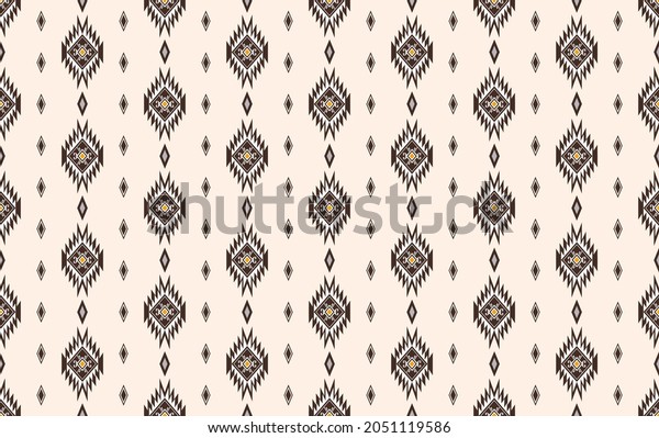 Vector Beige Color Native Aztec Rhombus Stock Vector (Royalty Free ...