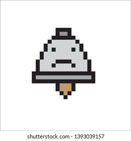 Vector Bell Pixel Art Color Stock Vector (Royalty Free) 1393039157 ...