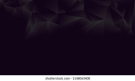 Vector Black Abstract Background Wallpaper Random Stock Vector (Royalty ...