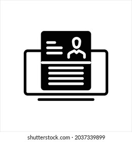 Vector Black Icon Applying Stock Vector (Royalty Free) 2037339899 ...