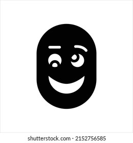 Vector Black Icon Dumb Stock Vector (Royalty Free) 2152756585 ...
