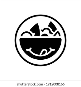 Vector Black Icon Flavor Stock Vector (Royalty Free) 1912008166 ...