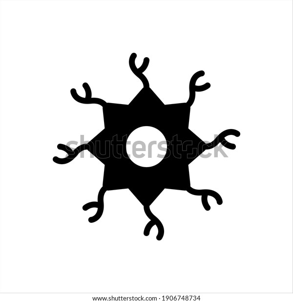 Vector Black Icon Receptors Stock Vector (Royalty Free) 1906748734 ...