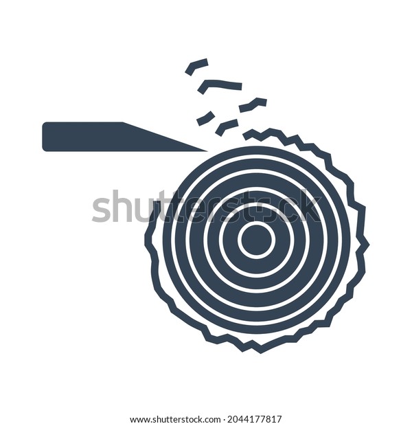 Vector Black Icon Turning Lathe Machine Stock Vector (Royalty Free ...