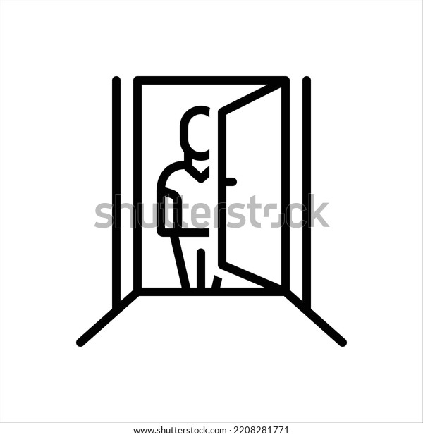 Vector Black Line Icon Come Stock Vector (Royalty Free) 2208281771 ...