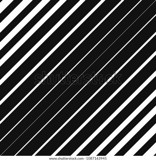 Vector Black White Askew Lines Background Stock Vector (Royalty Free ...
