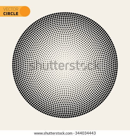 Vector Black White Fibonacci Spiral Circle Stock Vector (Royalty Free ...