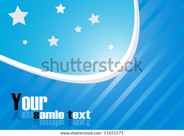 Vector Blue Background Clipart Stock Vector (Royalty Free) 51651571 ...