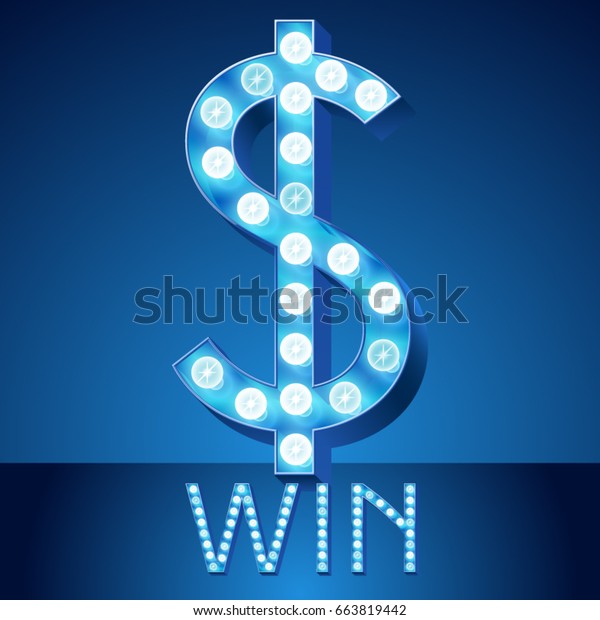 Vector Blue Light Alphabet Symbol Stock Vector (Royalty Free) 663819442 ...
