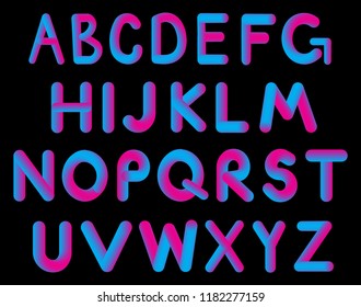 Vector Blue Rose Alphabet Set Stock Vector (Royalty Free) 1182277159 ...