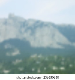 Vector Blurred Mountain Landscape Travel Background Stock Vector ...