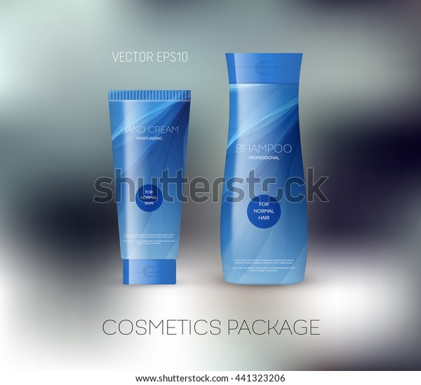 Vector Body Care Cosmetics Design Concept Stock Vector (Royalty Free ...