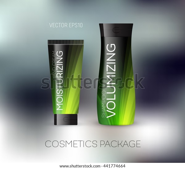 Vector Body Care Cosmetics Design Concept Stock Vector (Royalty Free ...