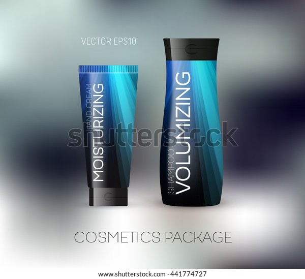 Vector Body Care Cosmetics Design Concept Stock Vector (Royalty Free ...