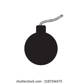 Vector Bomb Icon Bomb Vector Symbol Stock Vector (Royalty Free ...