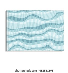Vector Book Cover Template Abstract Lightblue Stock Vector (Royalty ...