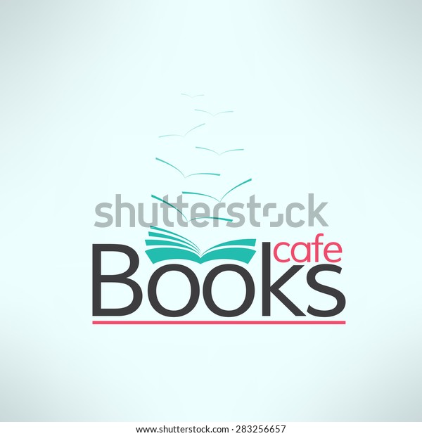 Vector Books Cafe Logo Modern Flat: เวกเตอร์สต็อก (ปลอดค่าลิขสิทธิ์ ...