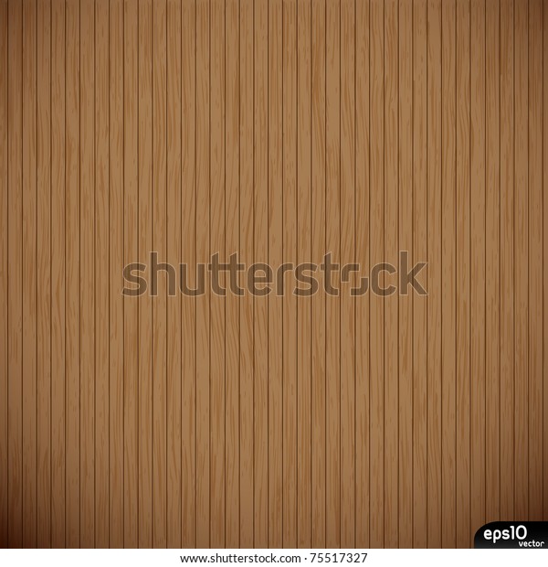 Vector Brown Wooden Planks Background Stock Vector (Royalty Free ...