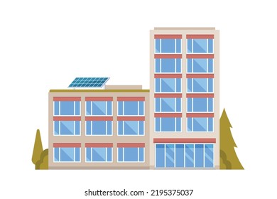 Vector Building Office Buildings City Illustration Stock Vector ...