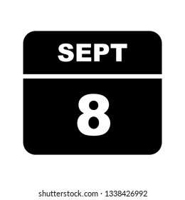 Vector Calendar September Month Icon Stock Vector (Royalty Free ...