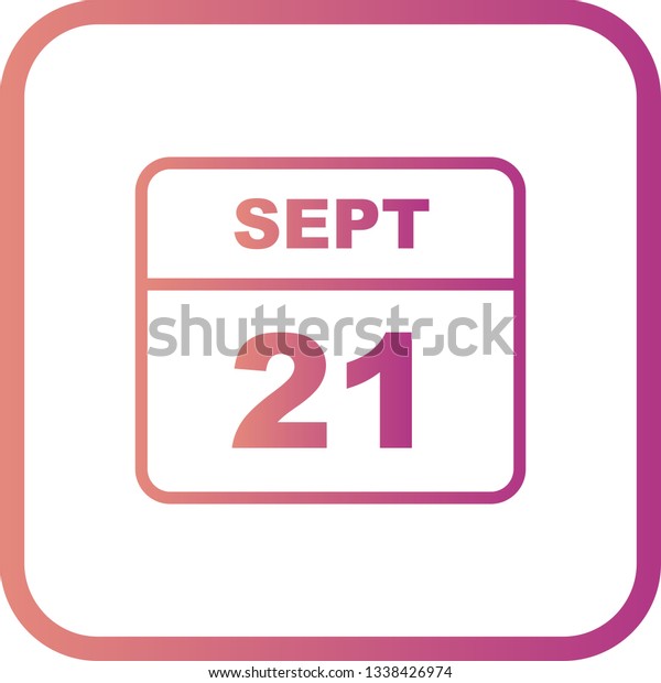 Vector Calendar September Month Icon Stock Vector (Royalty Free ...