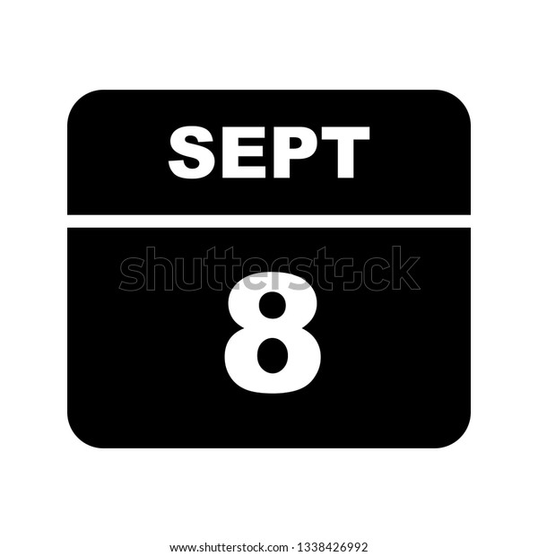 Vector Calendar September Month Icon Stock Vector (Royalty Free ...