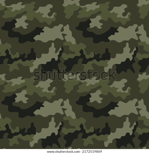 Vector Camo Seamless Texture Classic Military: เวกเตอร์สต็อก (ปลอดค่า ...
