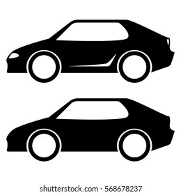 Vector Car Coupe Logo Stock Vector (Royalty Free) 568678237 | Shutterstock