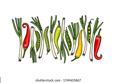 1,298 Negi Images, Stock Photos & Vectors | Shutterstock