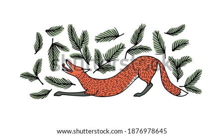 Fox Drawing | Free download on ClipArtMag